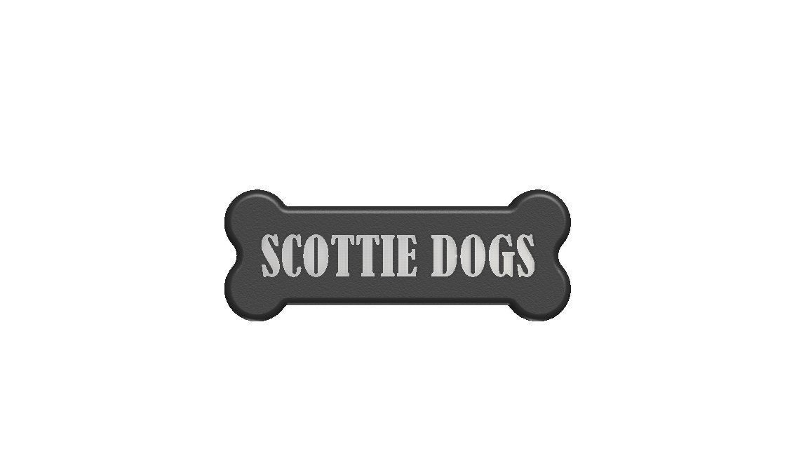 Scottie Dog Magnetic Toy - Etsy