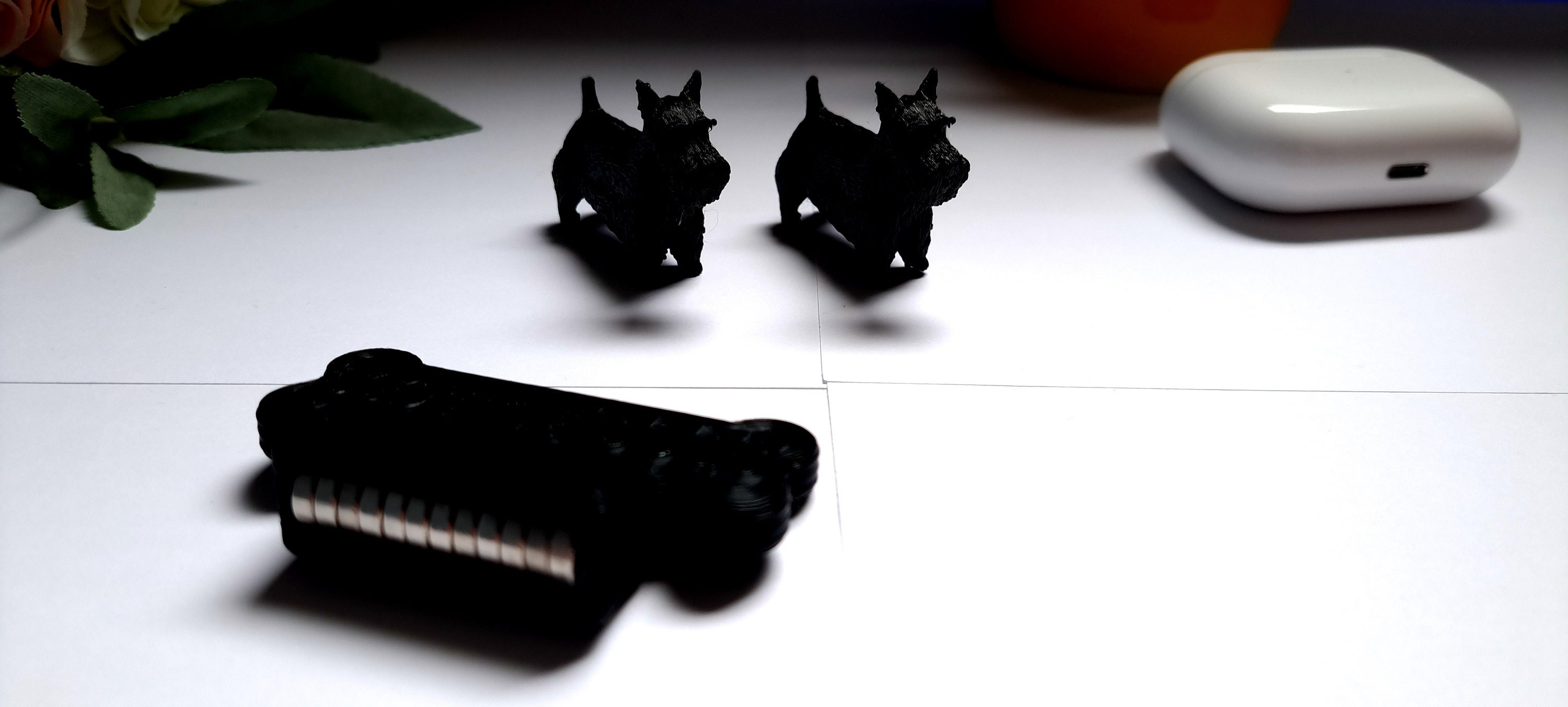 Scottie Dog Magnetic Toy - Etsy