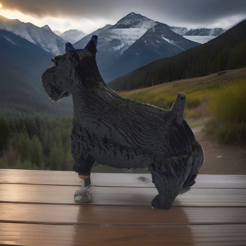 Scottie Dog Magnetic Toy - Etsy