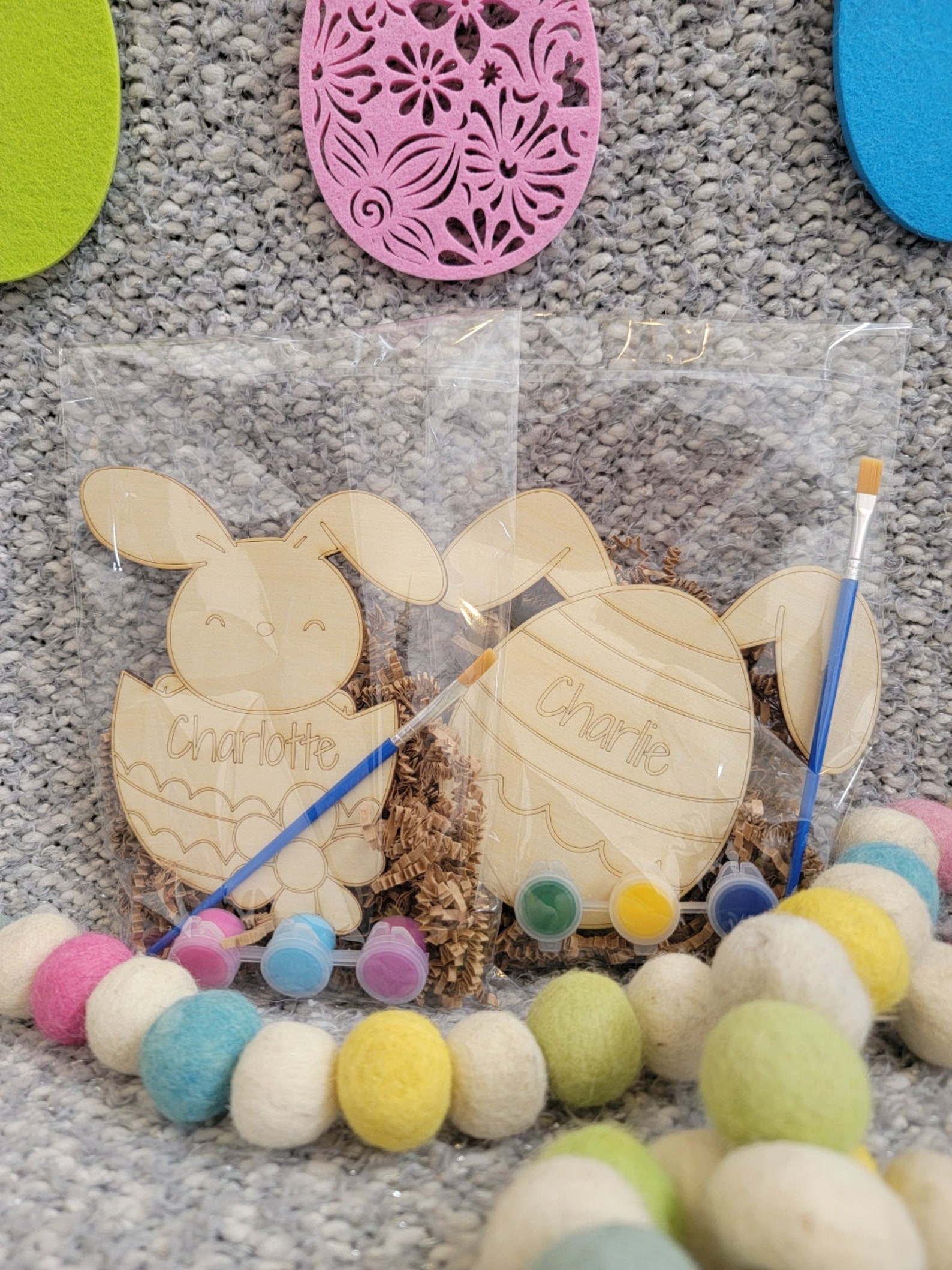 Personalized Easter Paint Kit, DIY Easter Paint Kit, Easter Basket ...