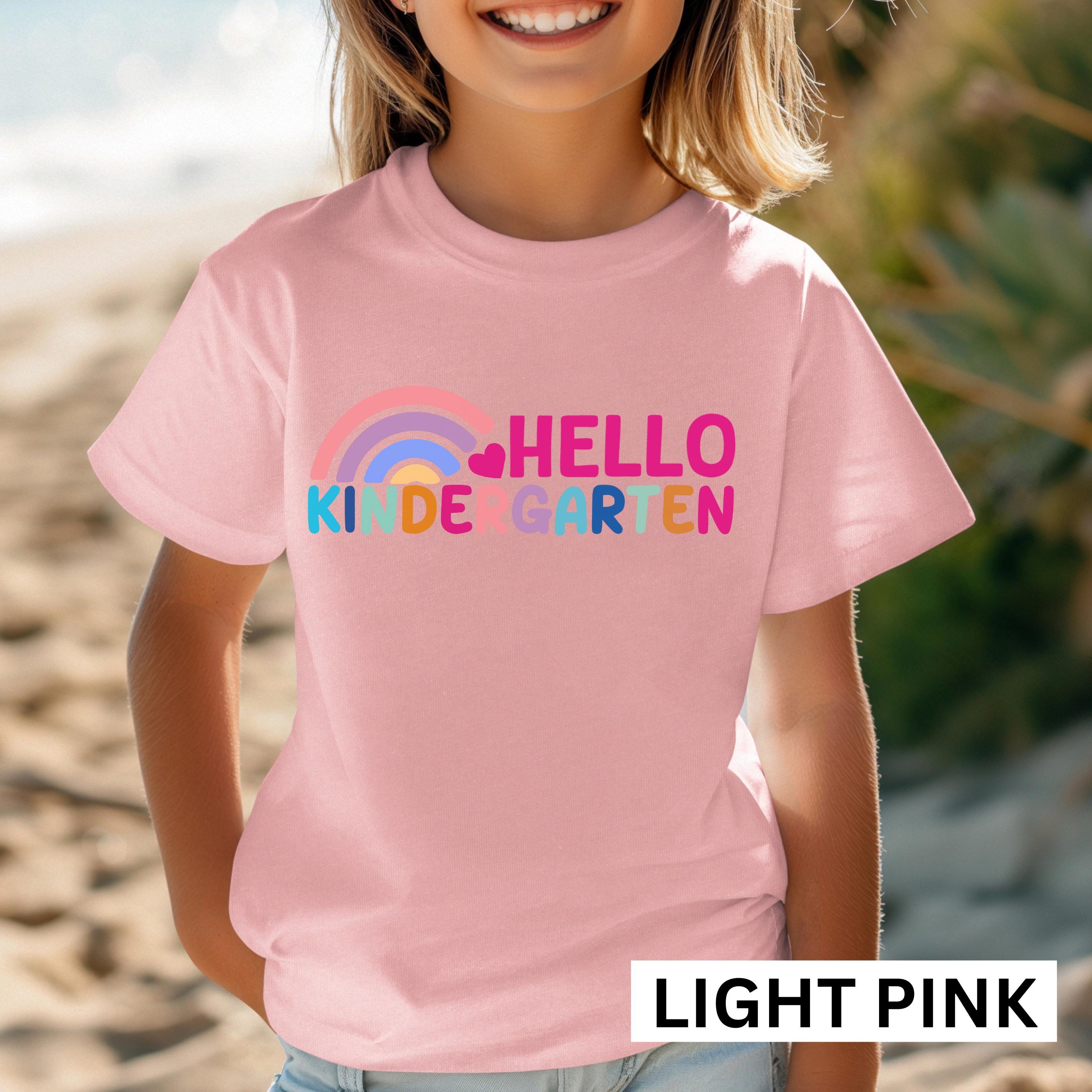 Hello Kindergarten Shirt Kindergarten Student Shirt First Day of School ...