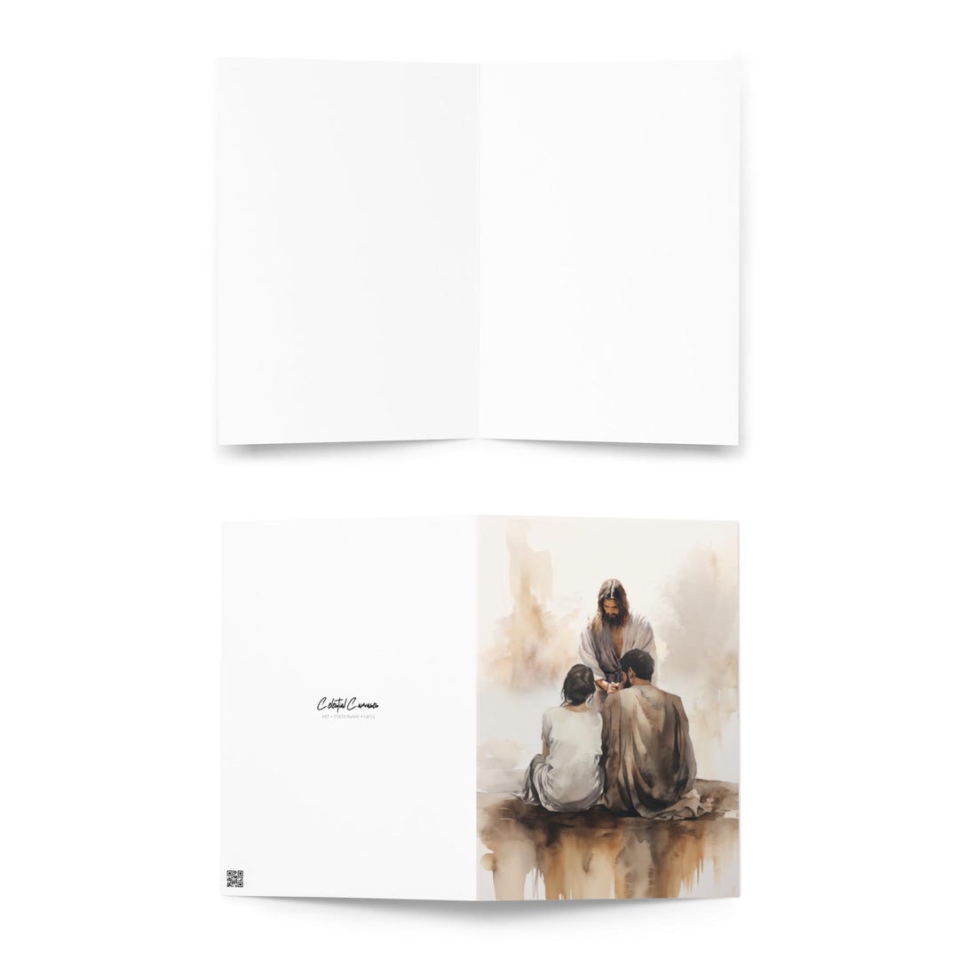 Couple Embrace the Faith / Jesus Christ / Christian & LDS Artwork ...