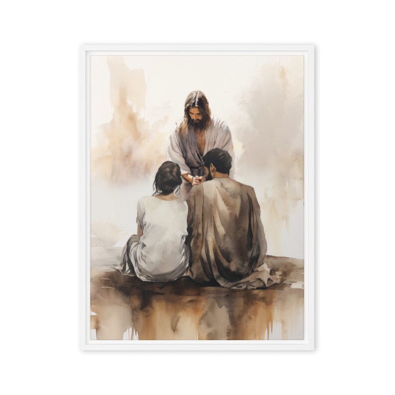 Embrace the Faith / Jesus Christ / Christian & LDS Artwork / Modern ...
