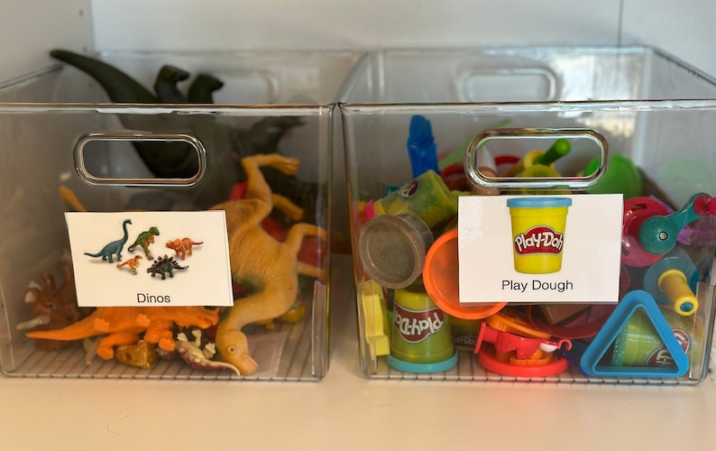 Toy Bin Labels - Printable - Etsy