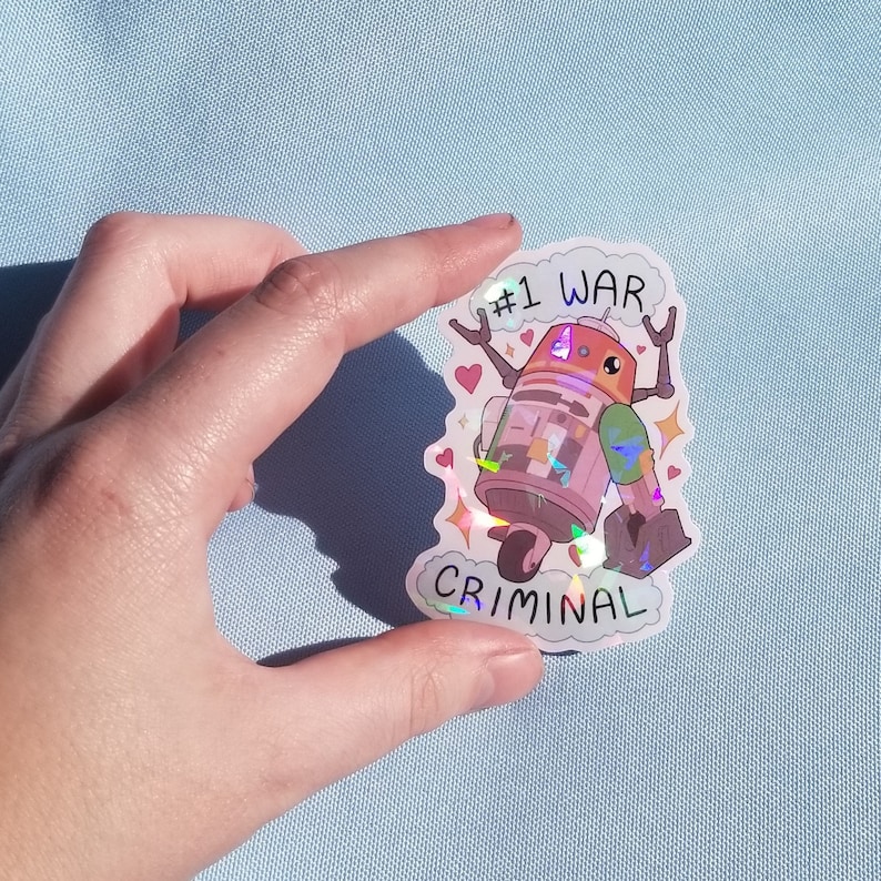 Star Wars Chopper 3" Holographic Sticker - Etsy