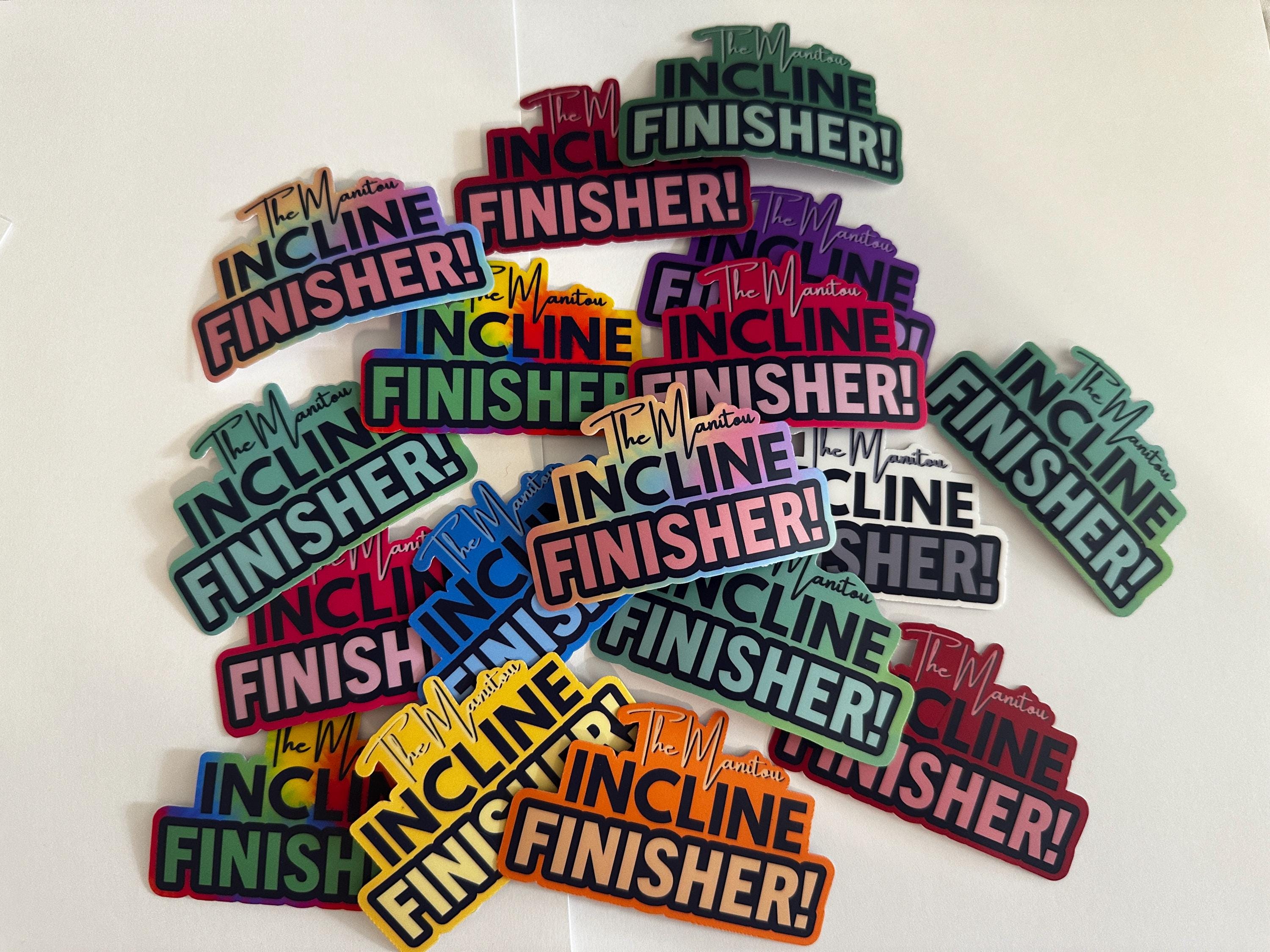 The Manitou Incline Finisher Sticker - Etsy