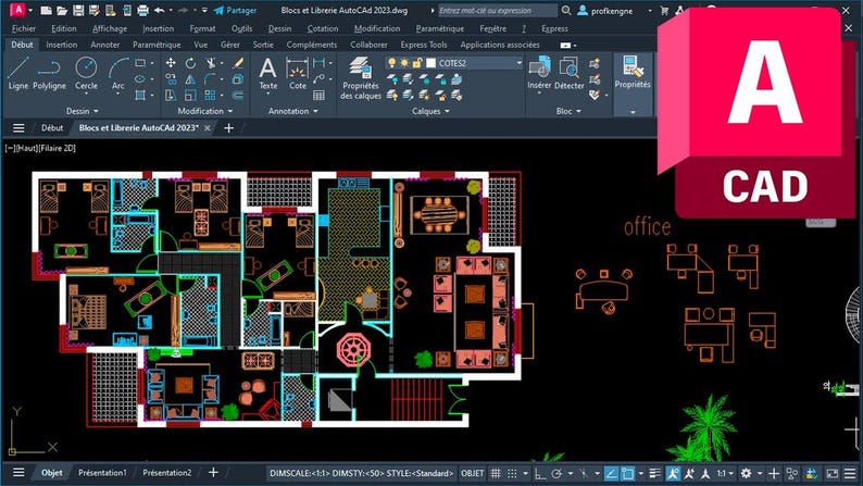 Autocad Blocks Library | DWG CAD Object Pack – Furniture, Trees, Cars ...