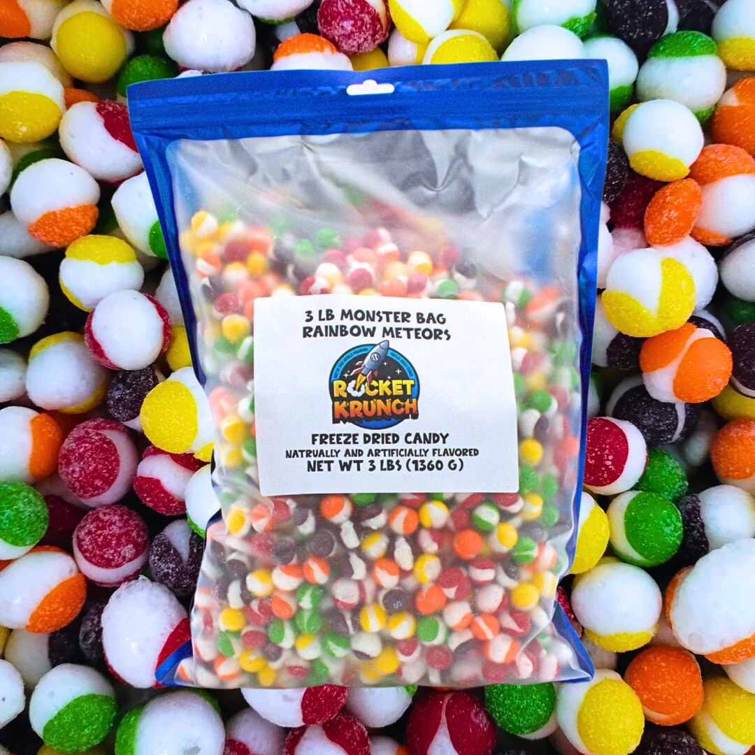 Freeze Dried Candy Meteors Bulk of 3 Lb Bag - Etsy