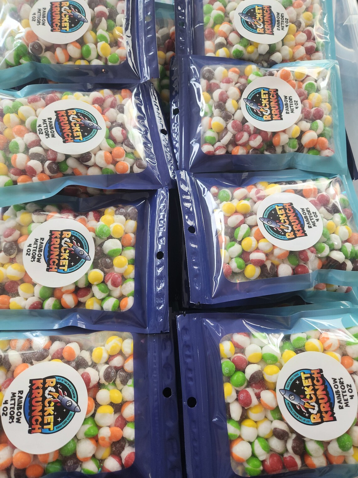 Freeze Dried Skittles Rainbow Meteors - Etsy