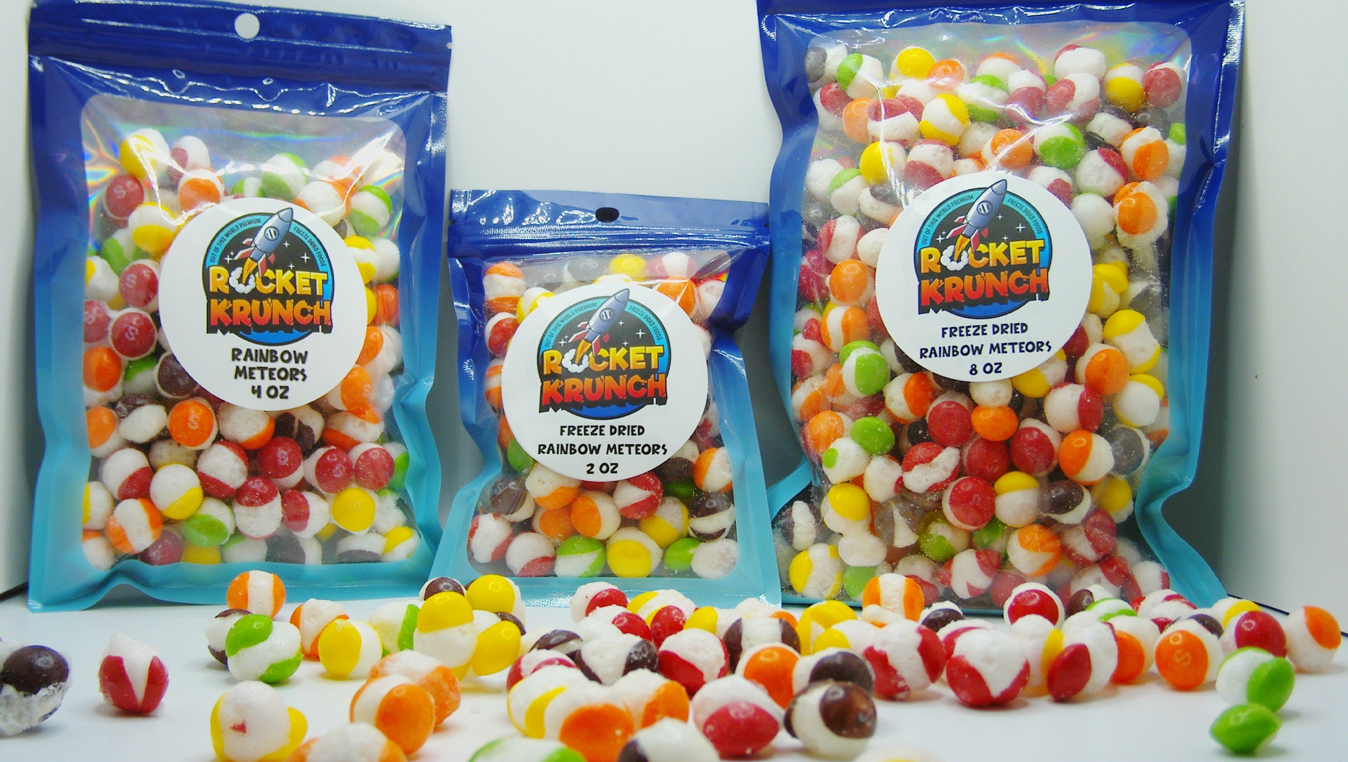 Freeze Dried Skittles Rainbow Meteors - Etsy