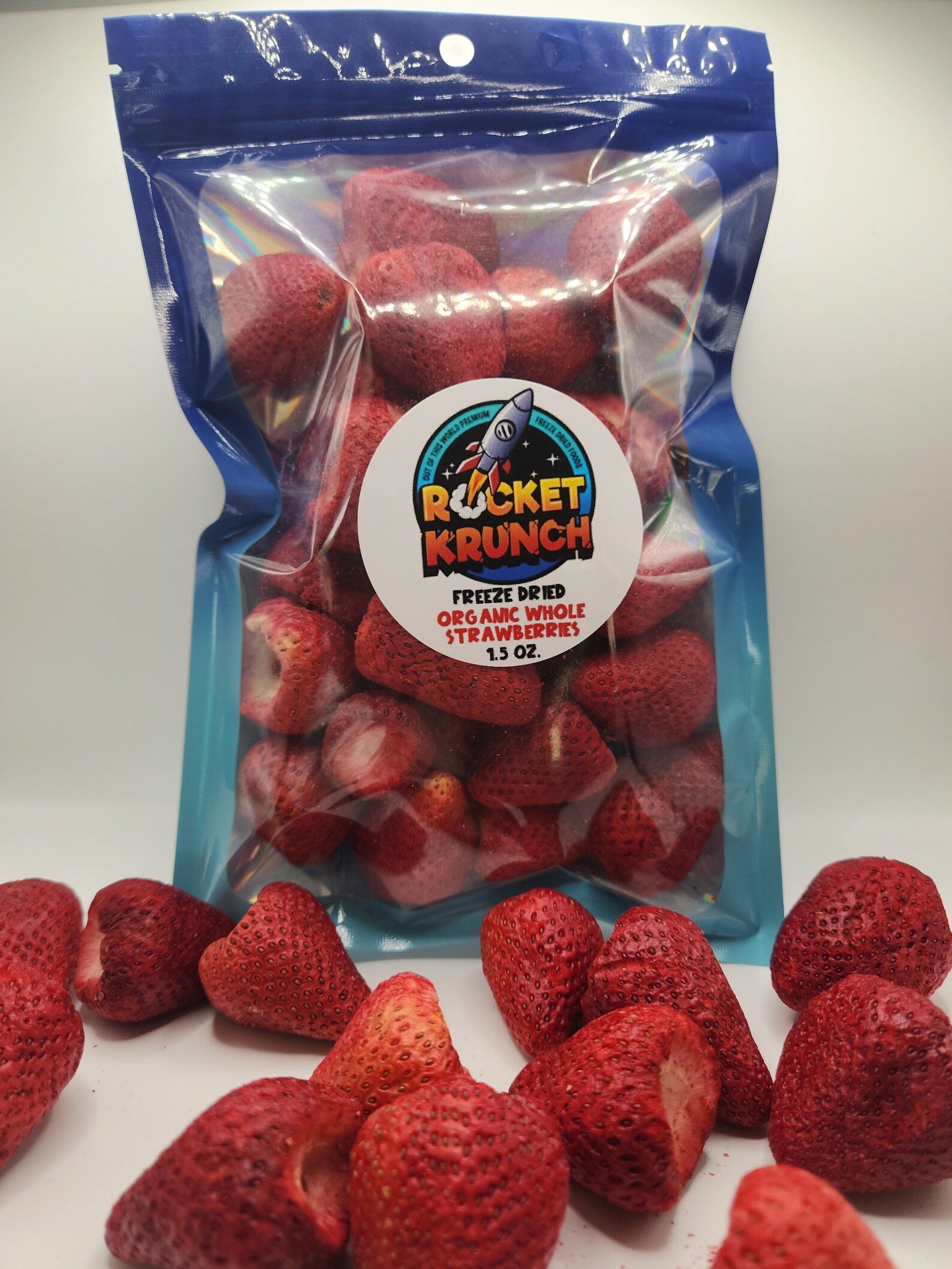 Freeze Dried Organic Whole Strawberries - Etsy