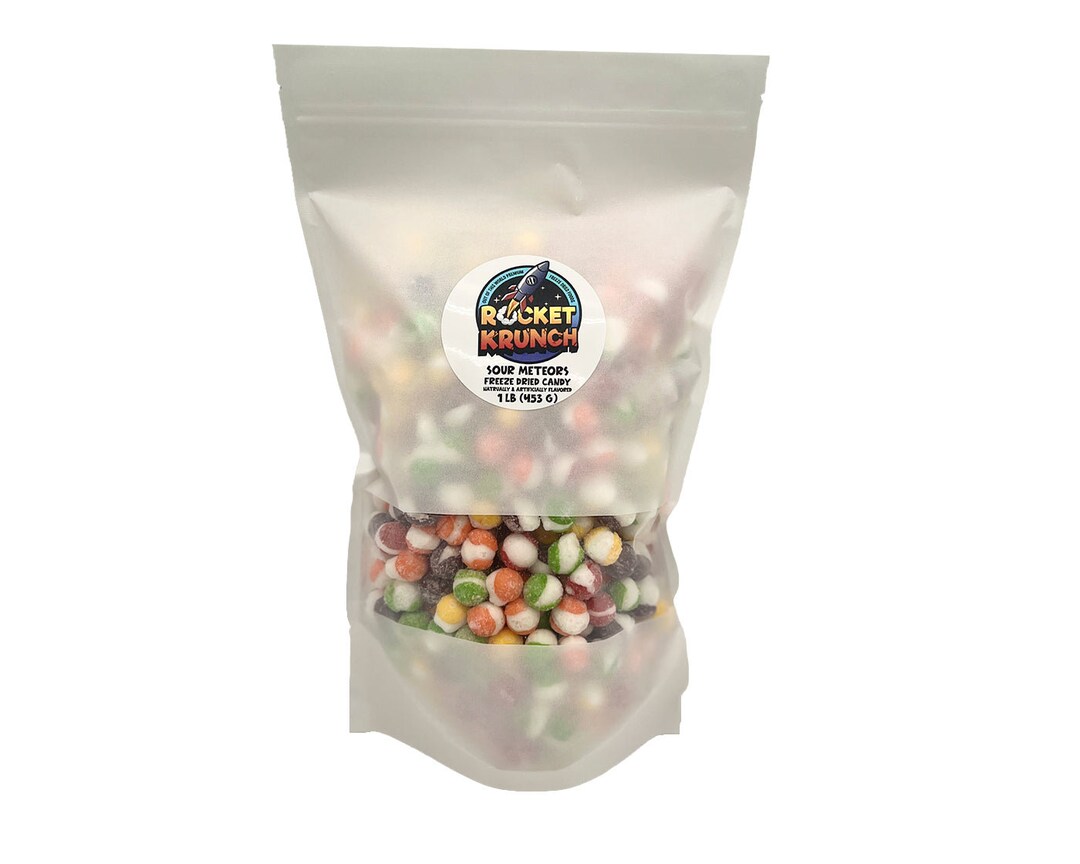 Sour Meteors Freeze Dried Candy Rocket Krunch Dry Freeze Candy - Etsy