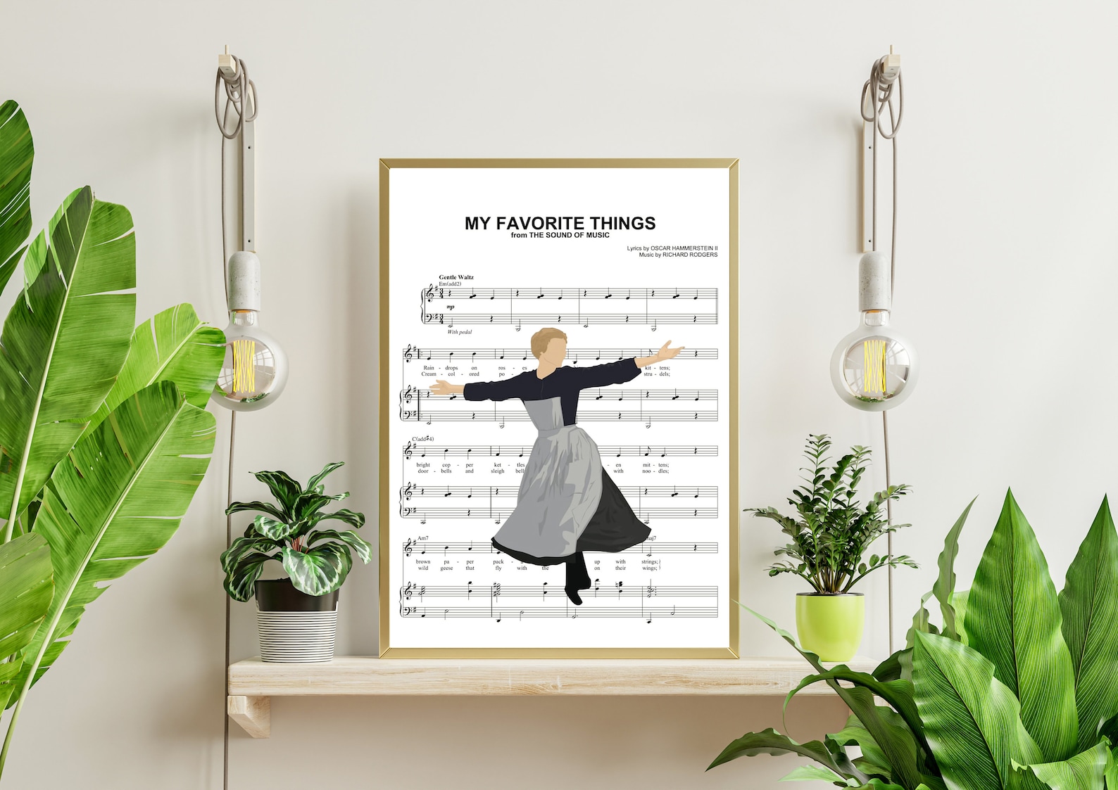 Digital Download the Sound of Music Music Sheet Print Sound of Music My ...
