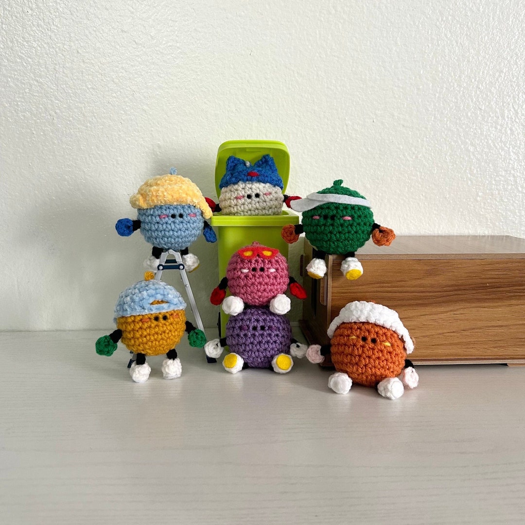 Crochet Candy Keychain Plushies **PATTERN** | NCT Dream - Etsy