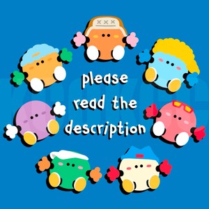 Crochet NCT Dream Candy Keychain Plushies | NCT Dream - Etsy