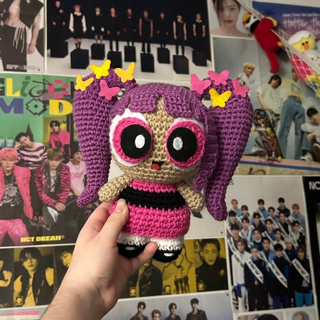Crochet Hanni X Powerpuff Girl **PATTERN** | Newjeans - Etsy Australia