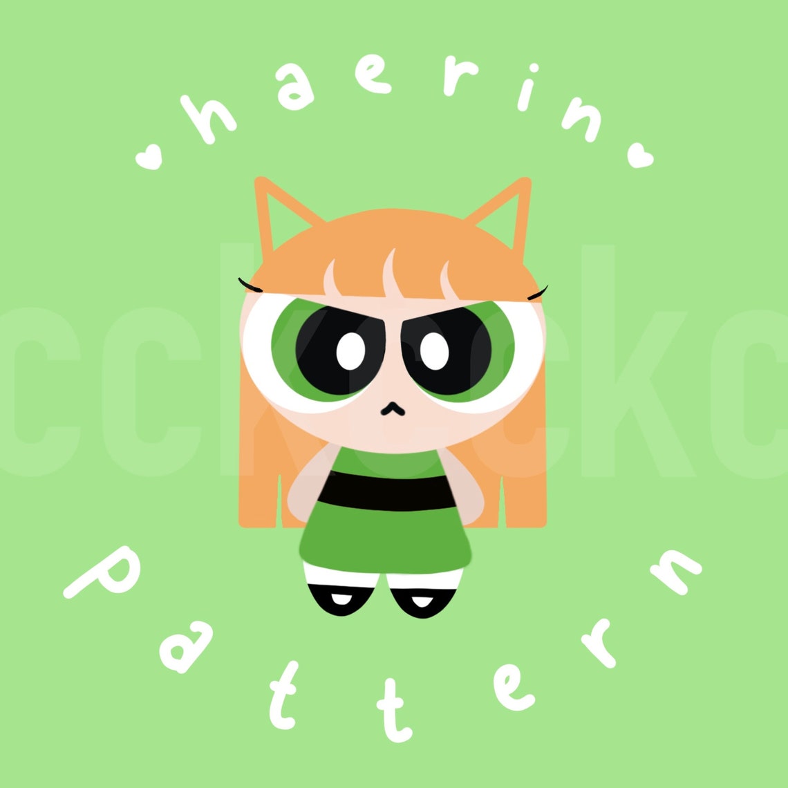 Crochet Haerin X Powerpuff Girl **PATTERN** | Newjeans - Etsy