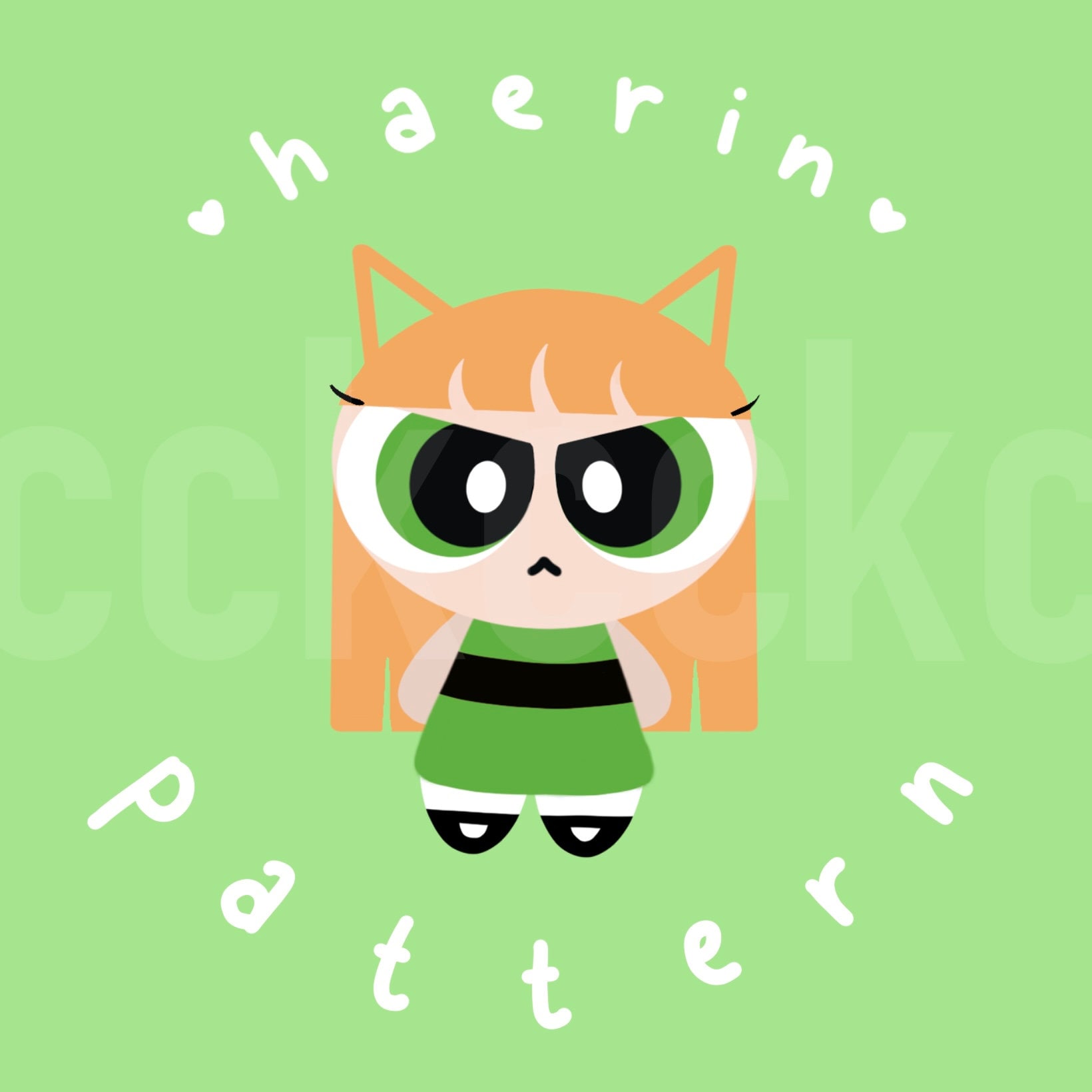 Crochet Haerin X Powerpuff Girl **PATTERN** | Newjeans - Etsy
