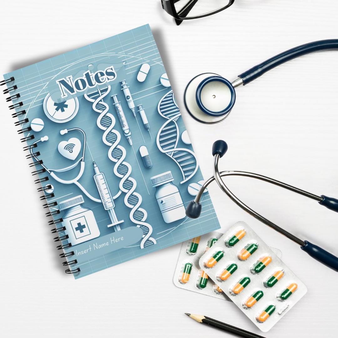 Student Notebook| Medicine Notebook | Healthcare and Medical Journal ...