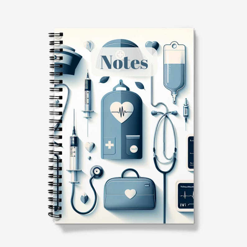 Healthcare and Medical Themed Journal and Notebooks| Study Notebooks ...