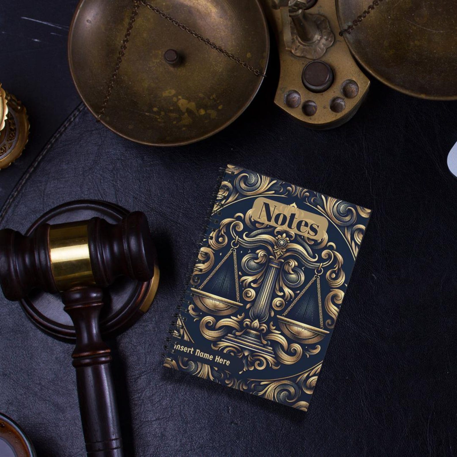 Notebook | Law & Justice Theme Notebook| Academic Notebook ...