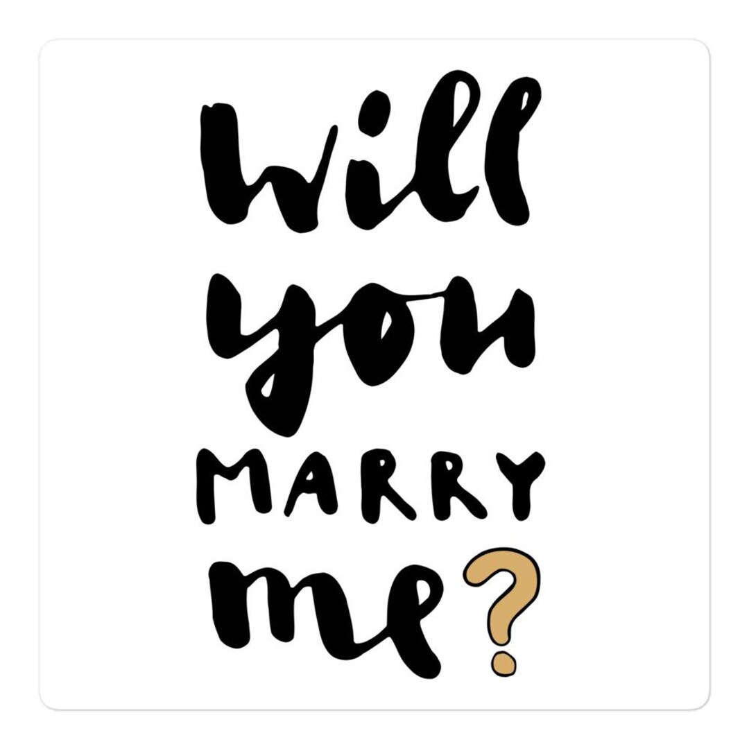 Romantic "will You Marry Me?" Marriage Proposal Quote for Engagement ...