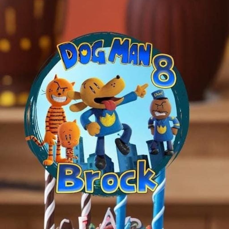 Dog Man Cakes - Etsy