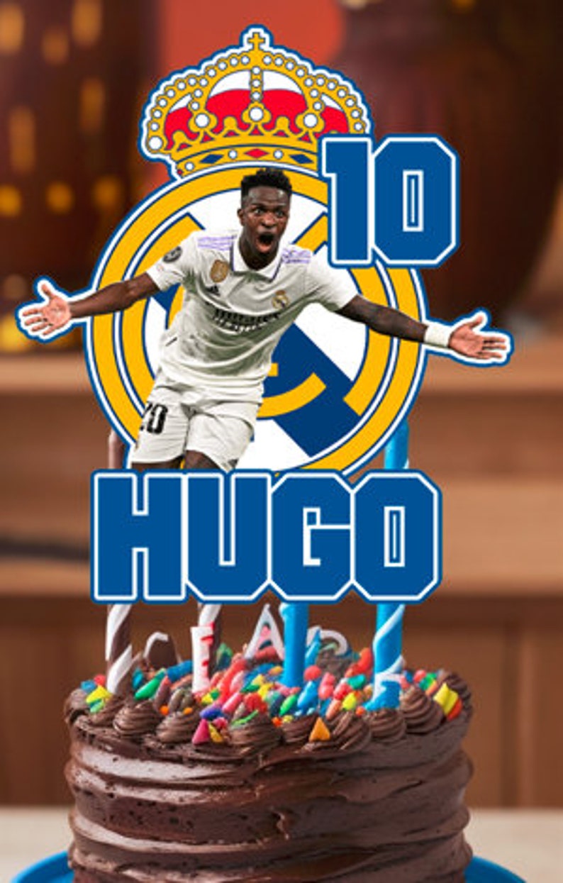 Vini Jr Cake Topper - Customized Digital Download - Etsy