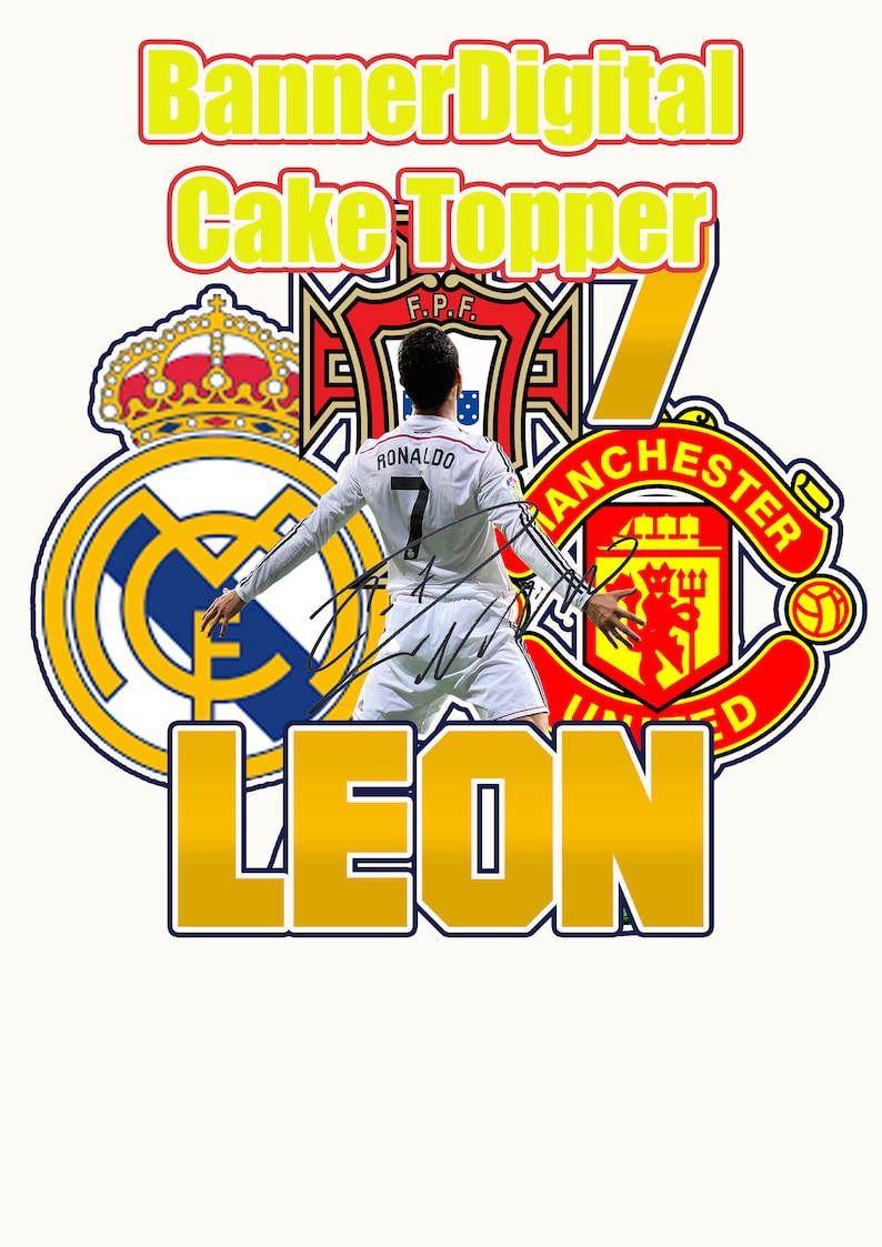 Rolando Digital Cake Topper - Customized Digital Download - Etsy