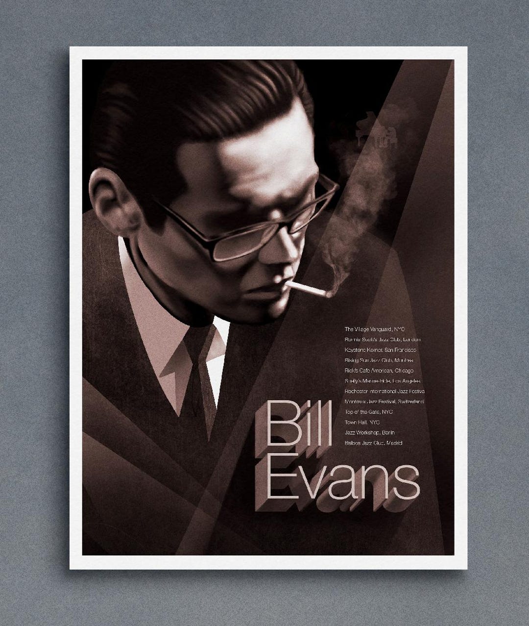 Bill Evans Poster - Etsy