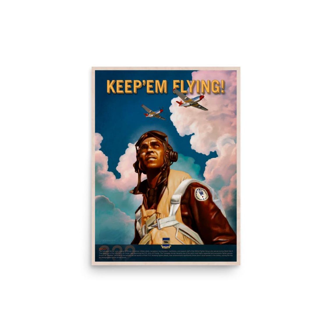 Tuskegee Airmen Poster - Etsy