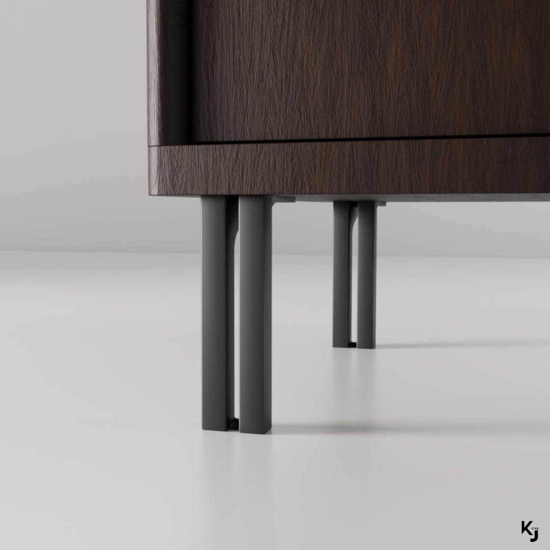 Black/gold Modern Metal Furniture Legs: 15cm-23cm Height, Sofa, Cabinet ...