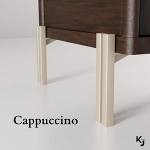 Minimalist Black Steel Furniture Legs: Modern Cabinet Feet, 9 Inch - Etsy