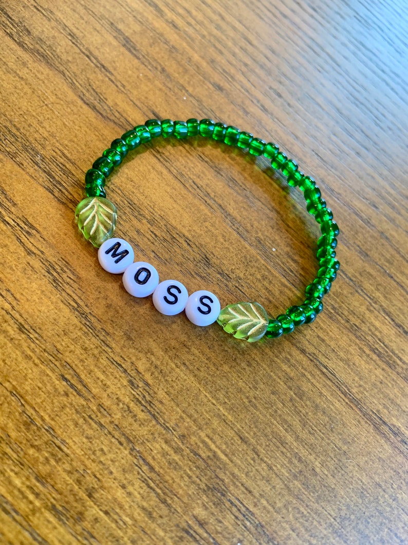 Pikmin Inspired MOSS Theme Keychain and Bracelet Set - Etsy