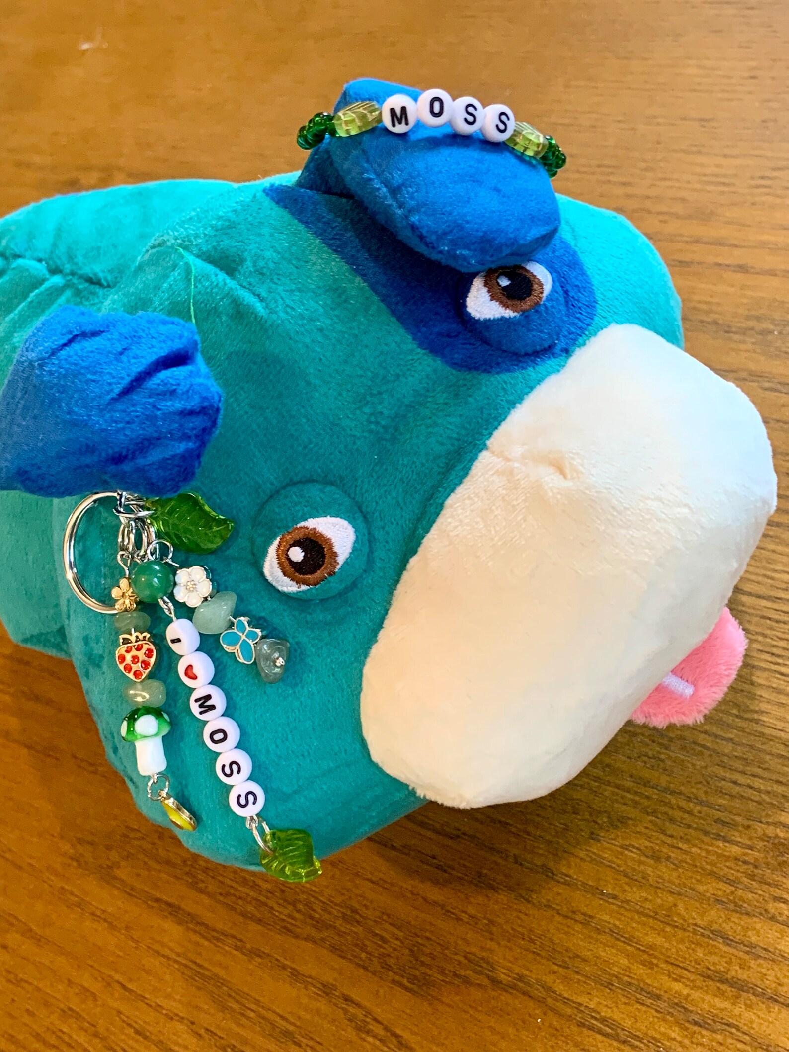 Pikmin Inspired MOSS Theme Keychain and Bracelet Set - Etsy