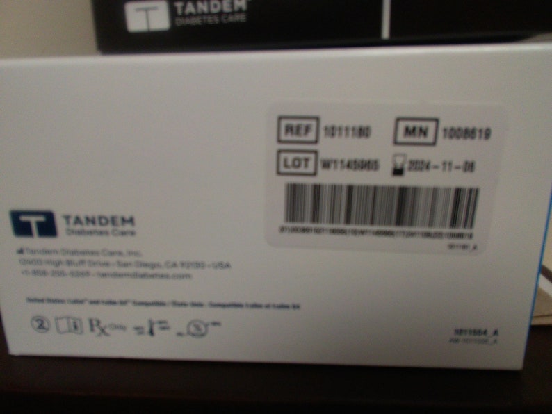 Tandem T:slim X2 3ml Cartridges 10 Ct. - Etsy