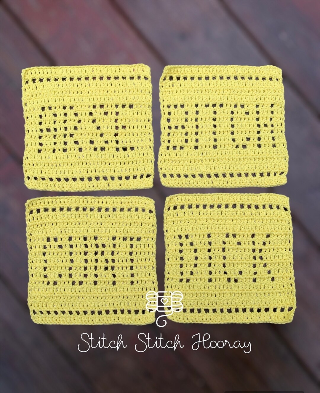 Sweary Dishcloths Swear Words Dishcloth Kitchen Accesories Adult Gifts ...