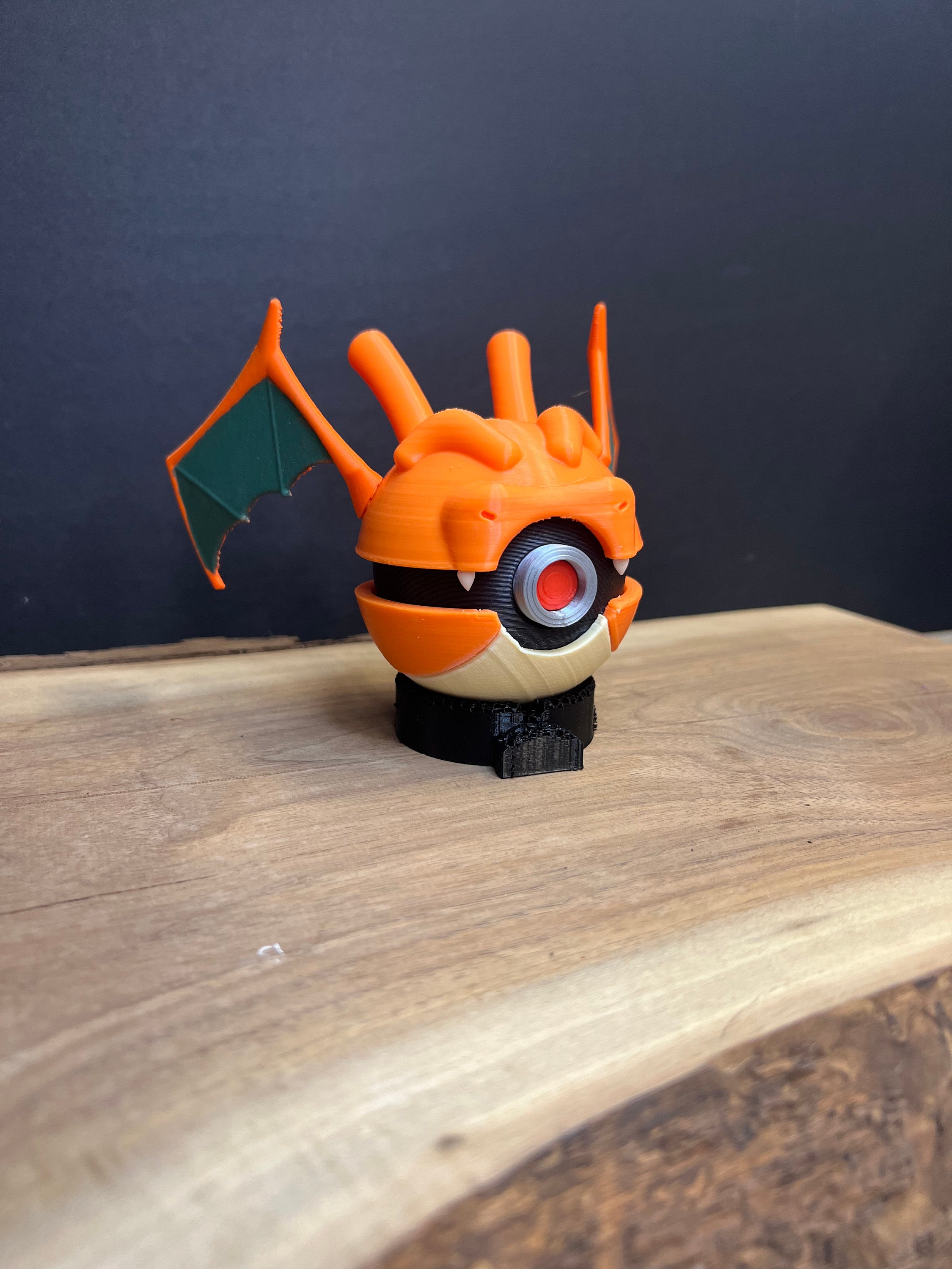 Charizard Inspired Pokéball - Etsy