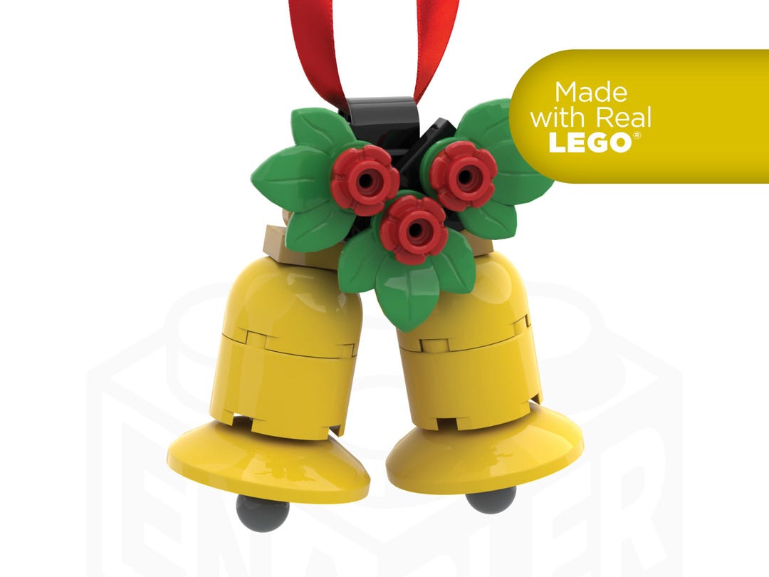 Bells Ornament Mistletoe Christmas Tree Ornament Made With 100% New ...