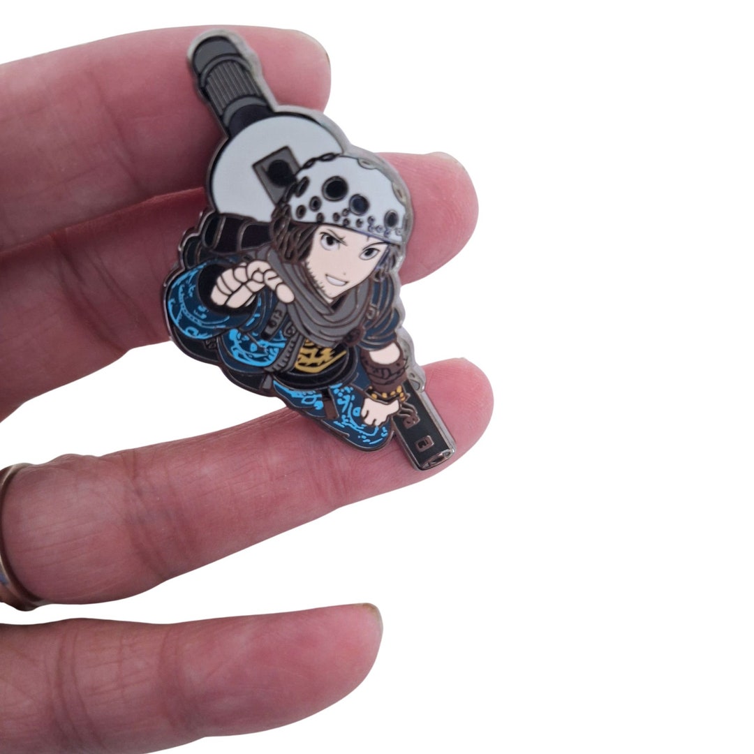 One-of-a-kind Anime Trafalgar Law Brooch Backpack Lapel Pin - Etsy