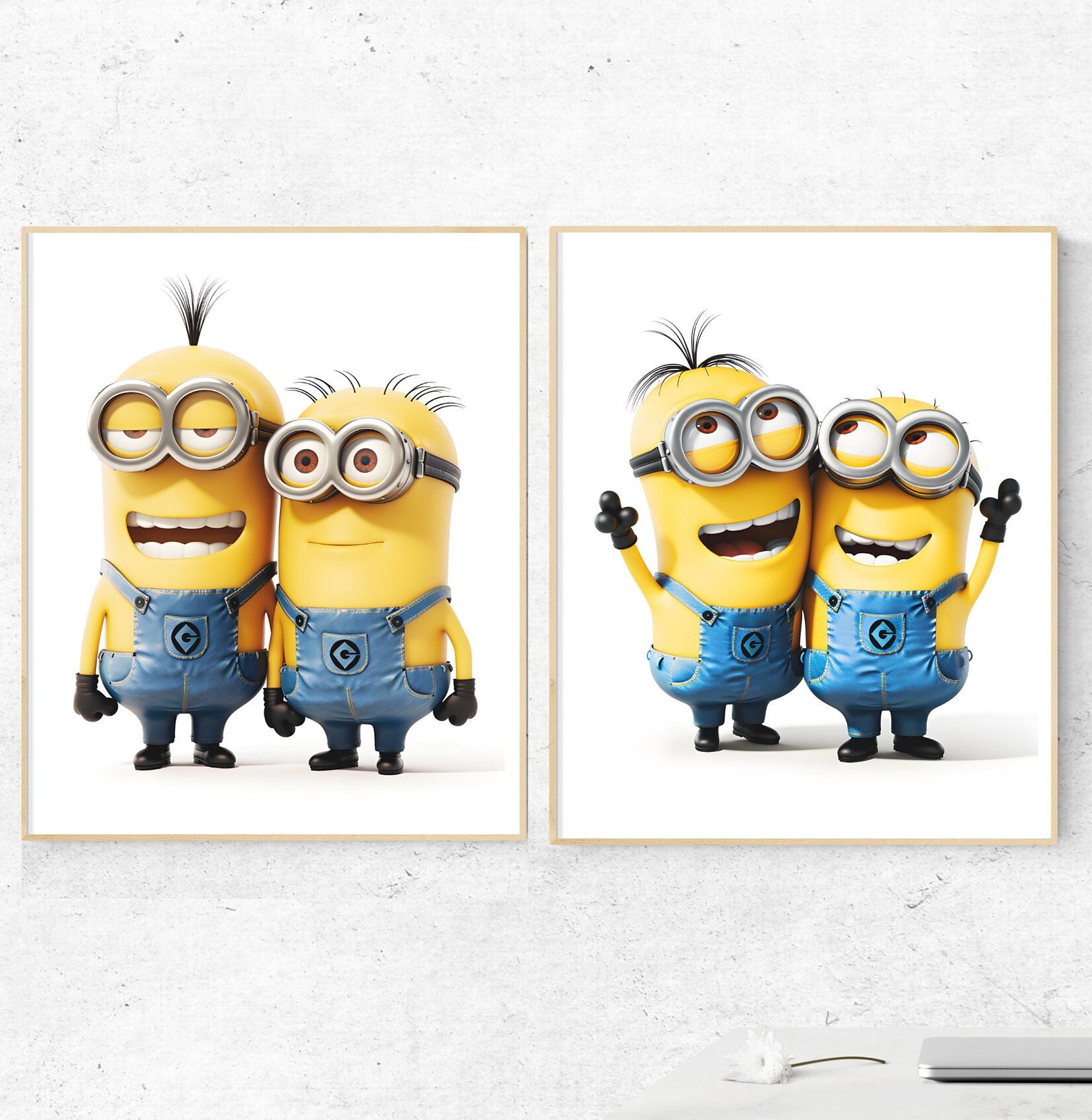 Minions Digital Print | Minion Print | Minion Wall Art | Minion Wall ...