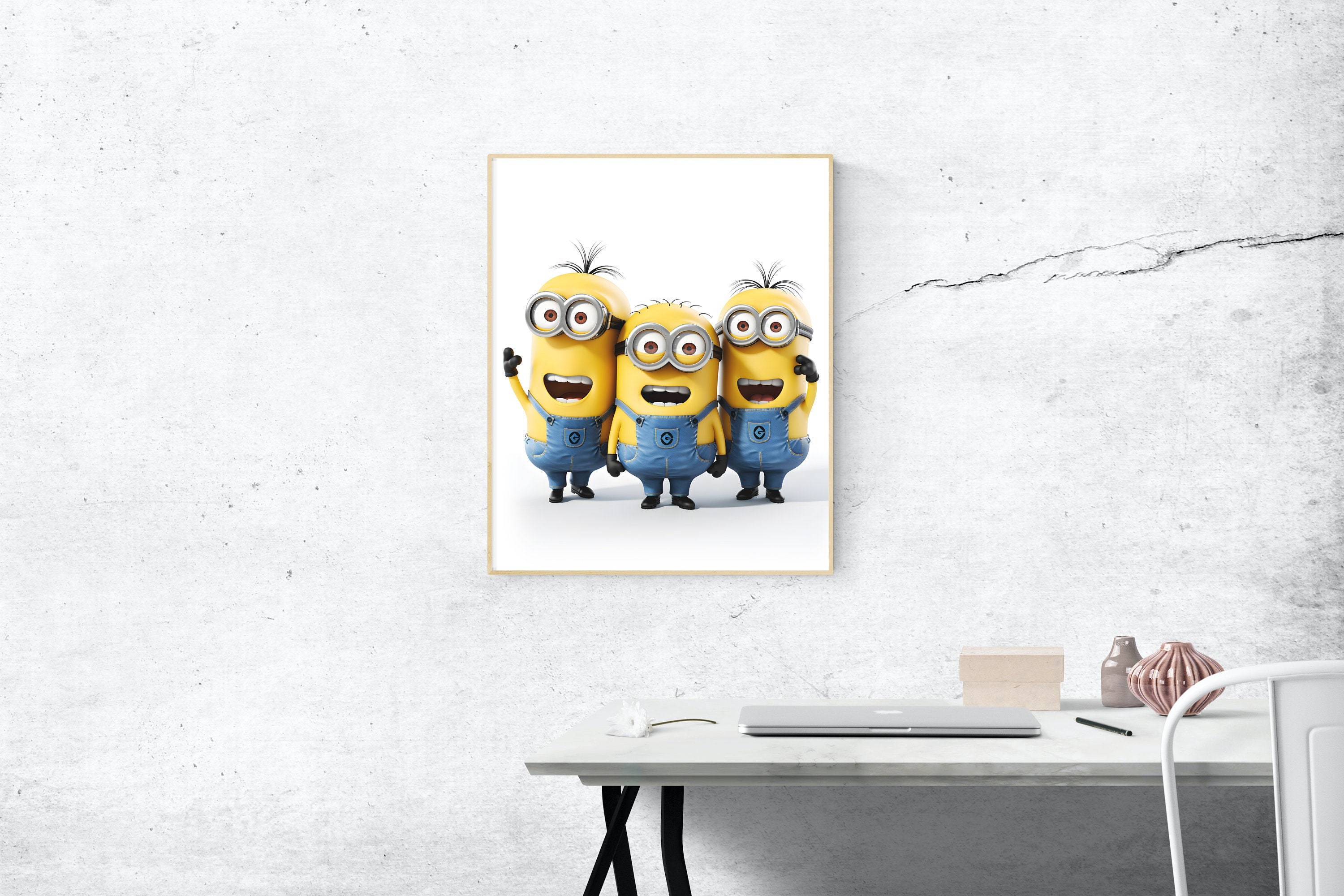 Minion Wall Art Minion Print Minions Digital Print Minion Wall Decor ...