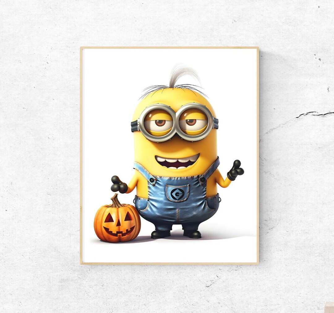 Minion Halloween Print Halloween Print Minion Print Halloween ...