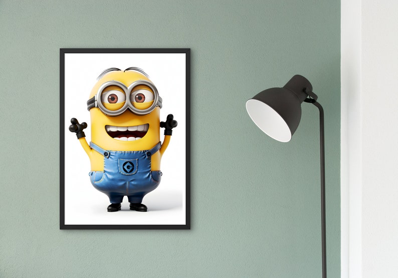 Printable Minions Poster | Minion Wall Art | Minions Digital Print ...