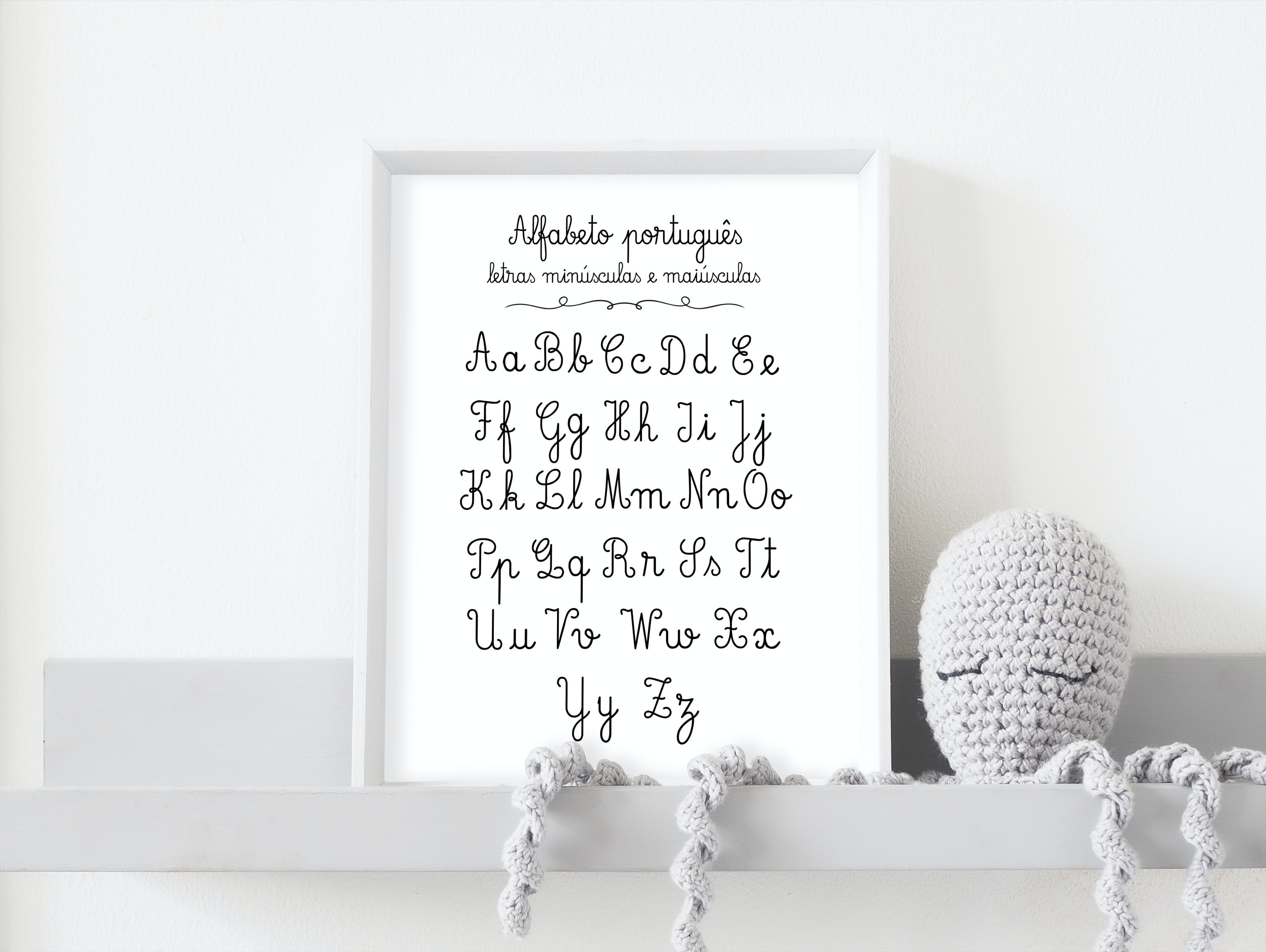 Alfabeto Português | Letras Maiúsculas Portuguesas | Portuguese ...