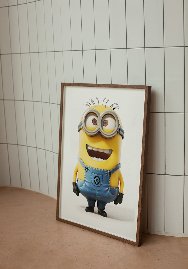 Minion Wall Art | Minion Print| Minions Digital Print | Minion Wall ...