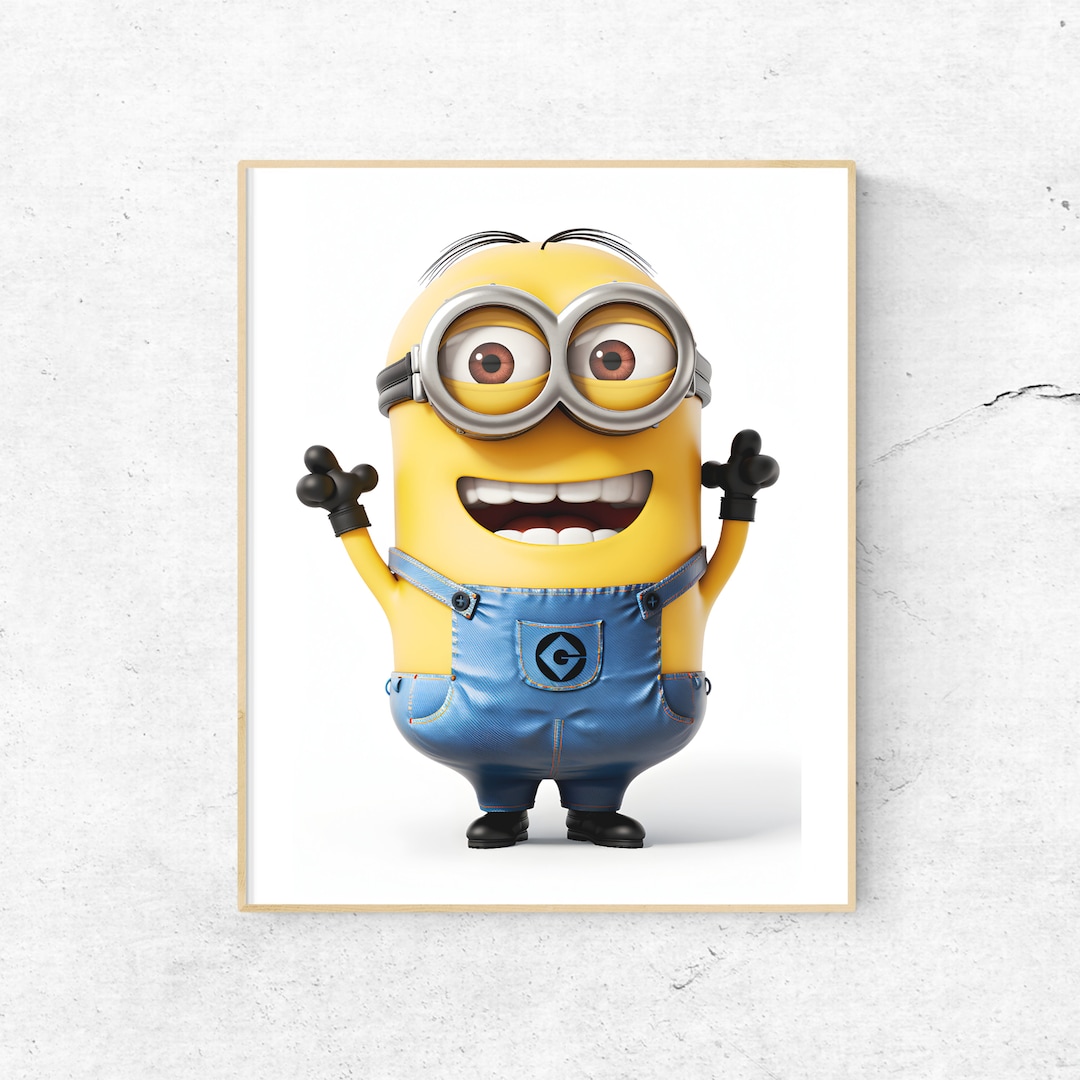Printable Minions Poster | Minion Wall Art | Minions Digital Print ...