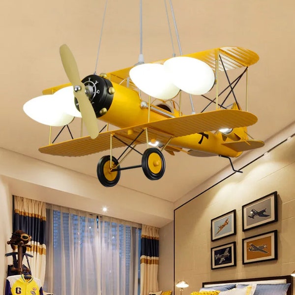 Airplane Ceiling Light - Etsy