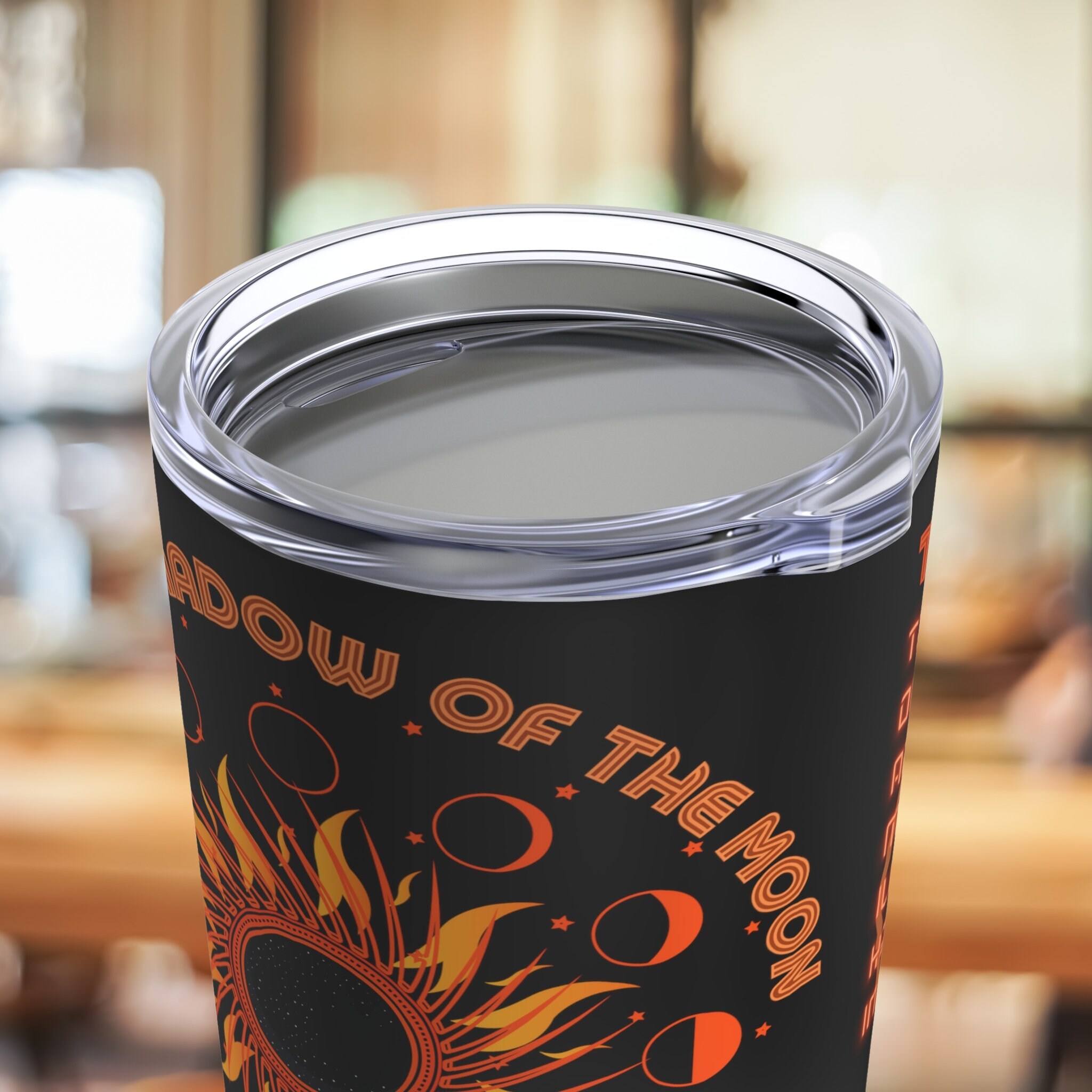 Total Solar Eclipse Tumbler, 20 Oz Black Tumbler, 2024 Solar Eclipse ...