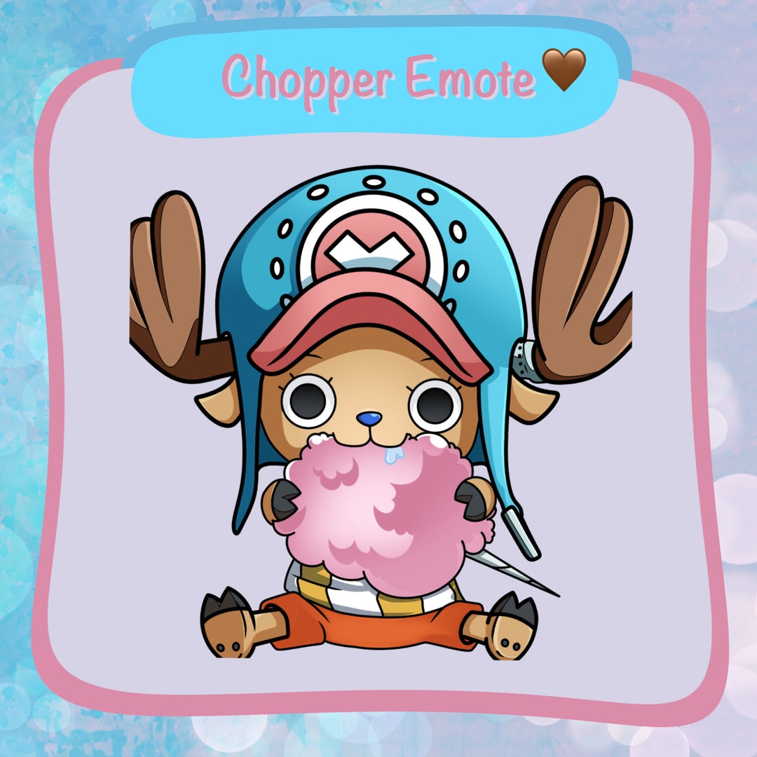 Tony Tony Chopper Emote One Piece Emote Twitch Emote Kick Emote Discord ...